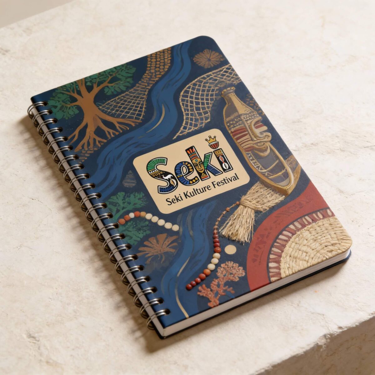 Seki Spiral-Bound Notepad – Seki Kulture Festival
